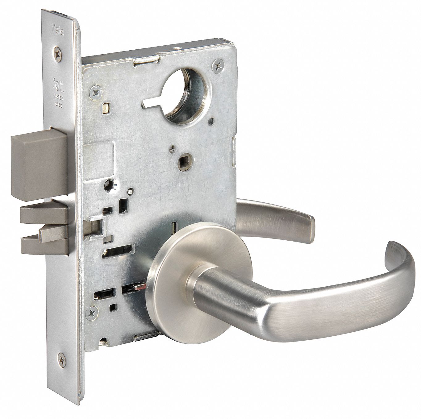 ASSA ABLOY ACCENTRA, Privacy Lever Locksets, Chrome, Door Lockset ...