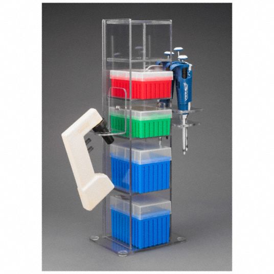 6 3/4 in Overall Wd, 20 3/4 in Overall Ht, Lab Bench Vertical Organizer ...