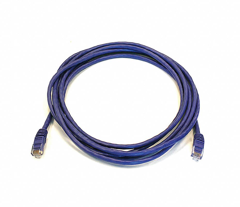 MONOPRICE Cable Ethernet, 5e, 10 pies, RJ45, RJ45, Color Morado ...