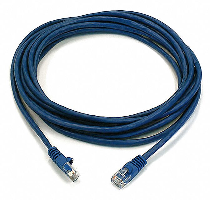 MONOPRICE Cable de Conexión, 5e, 14 pies, RJ45, RJ45, Color Azul ...