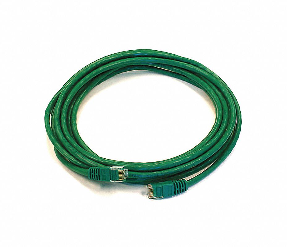 MONOPRICE Cable Ethernet, 5e, 14 pies, RJ45, RJ45, Color Verde - Cables ...