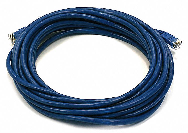 MONOPRICE Cable Ethernet, 5e, 20 pies, RJ45, RJ45, Color Azul - Cables ...