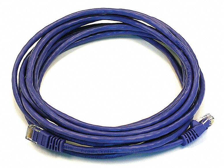 MONOPRICE, Unshielded, Cat 6, Voice and Data Patch Cord - 5VZR2|2314 ...