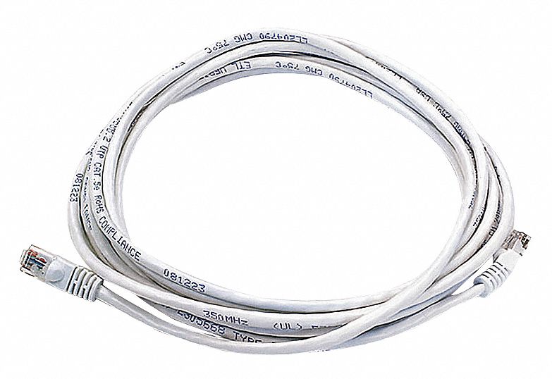 6, RJ45, RJ45, Booted, Booted, Shielded No, 14 ft Length - Patch Cord ...