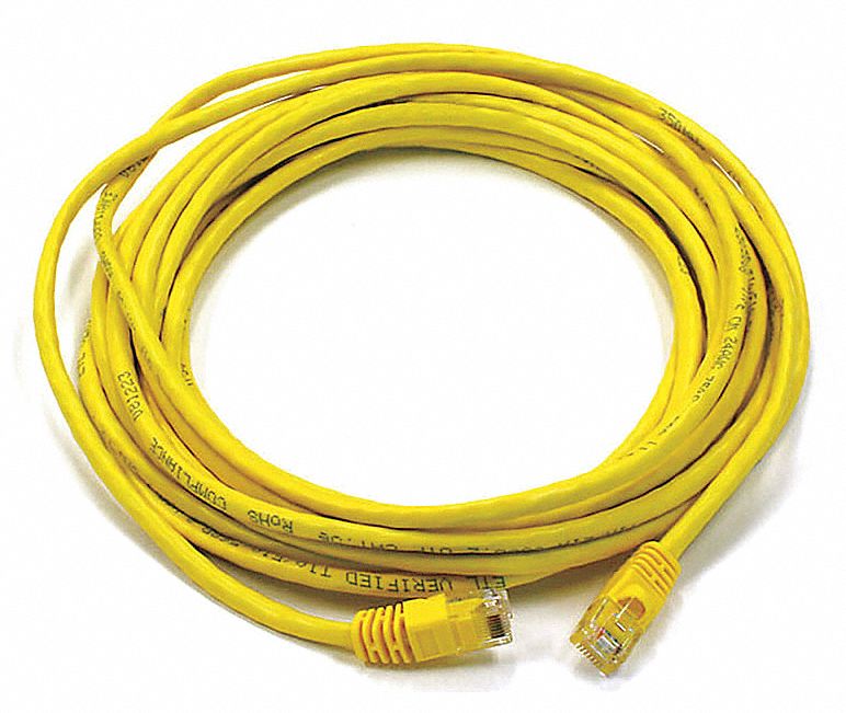 MONOPRICE Cable Ethernet, 6, 20 pies, RJ45, RJ45, Color Amarillo ...
