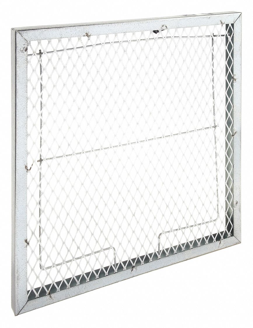 20 in x 20 in x 2 in, Galvanized Steel, Air Filter Frame - 5W070|5W070 ...