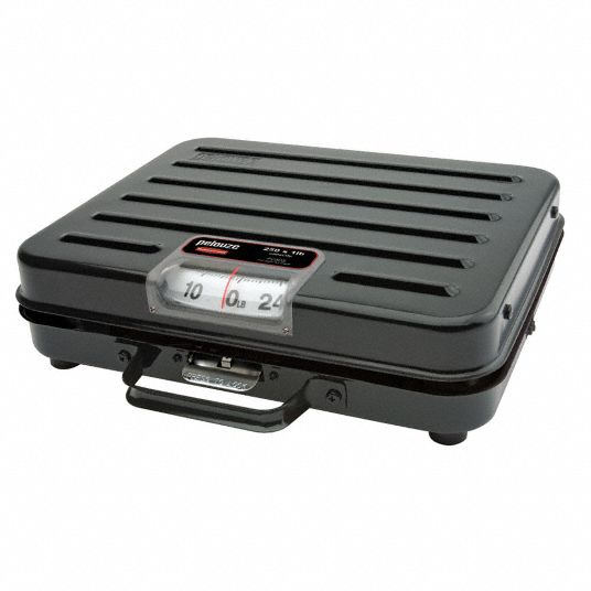 RUBBERMAID COMMERCIAL PRODUCTS, 250 lb Wt Capacity, 10 1/2 in Weighing ...