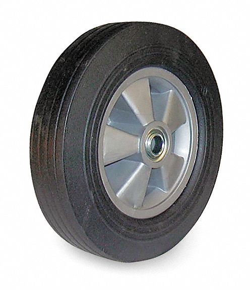 Solid Wheel, 10 in Wheel Dia., 450 lb Load Rating - Grainger