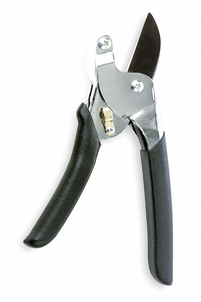 Anvil Pruner, Steel, 5/8" Cutting Capacity - Grainger