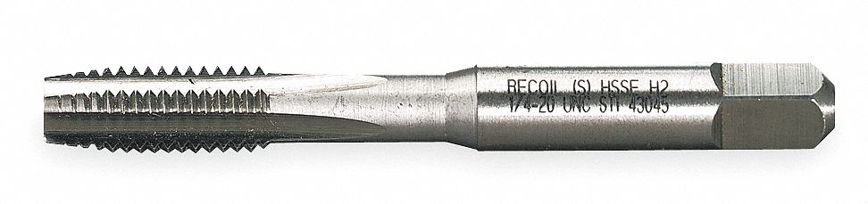 RECOIL, 1 1/4 in Thread Lg, 2 15/16 in Overall Lg, Tap - 5WA47|44055 ...