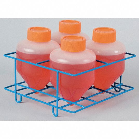 8 in Overall Wd, 4 in Overall Ht, Tube Rack - 5WAH5|F19856-0500 - Grainger