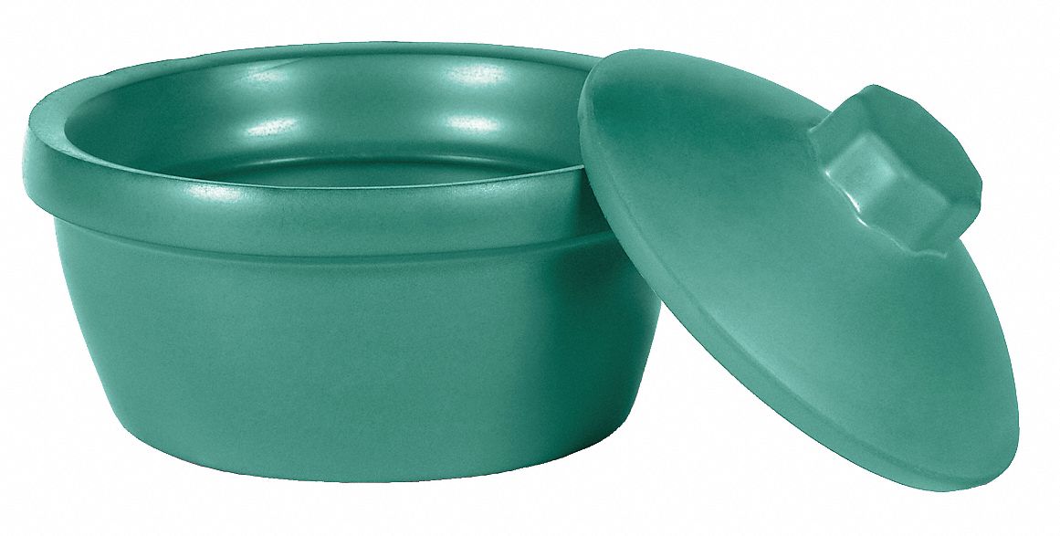 Ice Bucket, Polymer Foam, Green - Grainger
