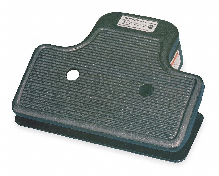 LINEMASTER, Clipper Wide Treadle Series, 1 Pedals, Foot Switch - 5WB13 ...