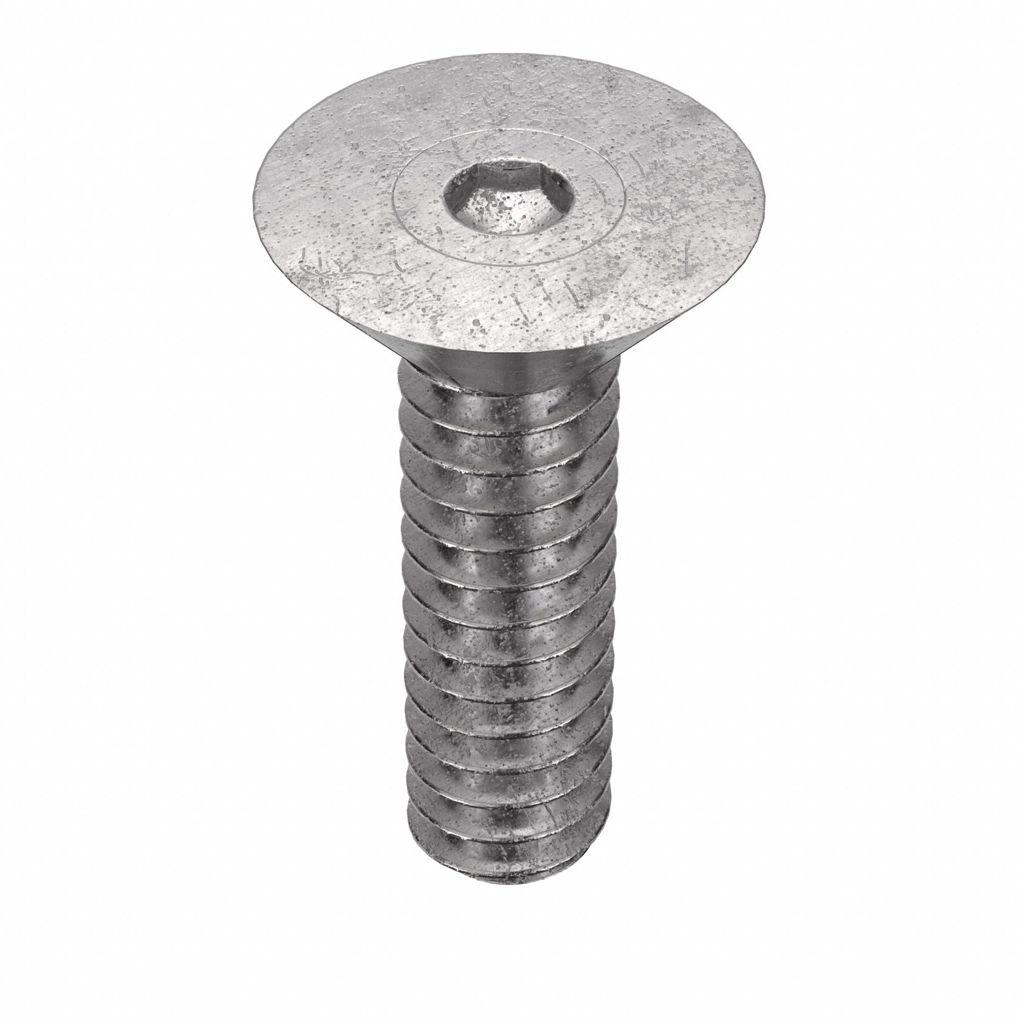 #6-32 Thread Size, 7/16 in Lg, Socket Flat Head Screw - 5WEY2|U51060.013.0043 - Grainger