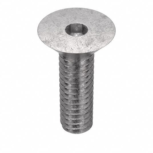 1/4"-20 Thread Size, 3/4 in Lg, Socket Flat Head Screw - 5WFC0|U51060 ...