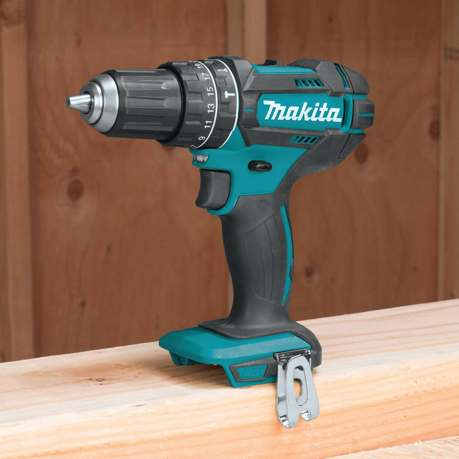 MAKITA Cordless Hammer Drill: 18V DC, Compact, 1/2 in Chuck, 1/2 in ...