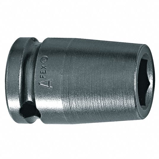 Impact Socket, Drive Type Square, Drive Size 1/2 in - Grainger