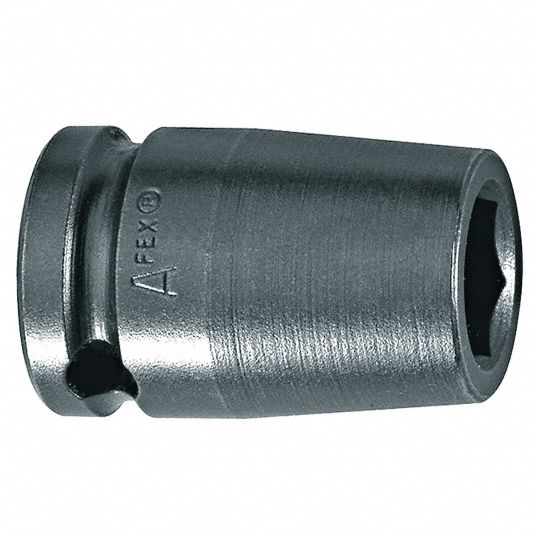 Impact Socket, Drive Type Square, Drive Size 1/2 in - Grainger