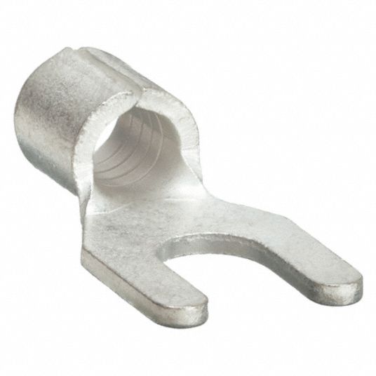 GRAINGER, Bare, #8 Stud Size, Fork Terminals - 5WHE3|5WHE3 - Grainger