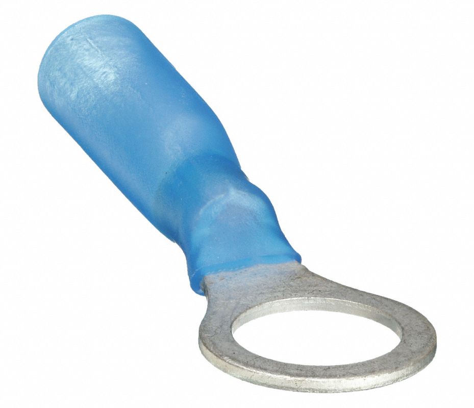 POWER FIRST Terminal de Anillo,Azul Termoencogible,Costura Soldado,16 a ...