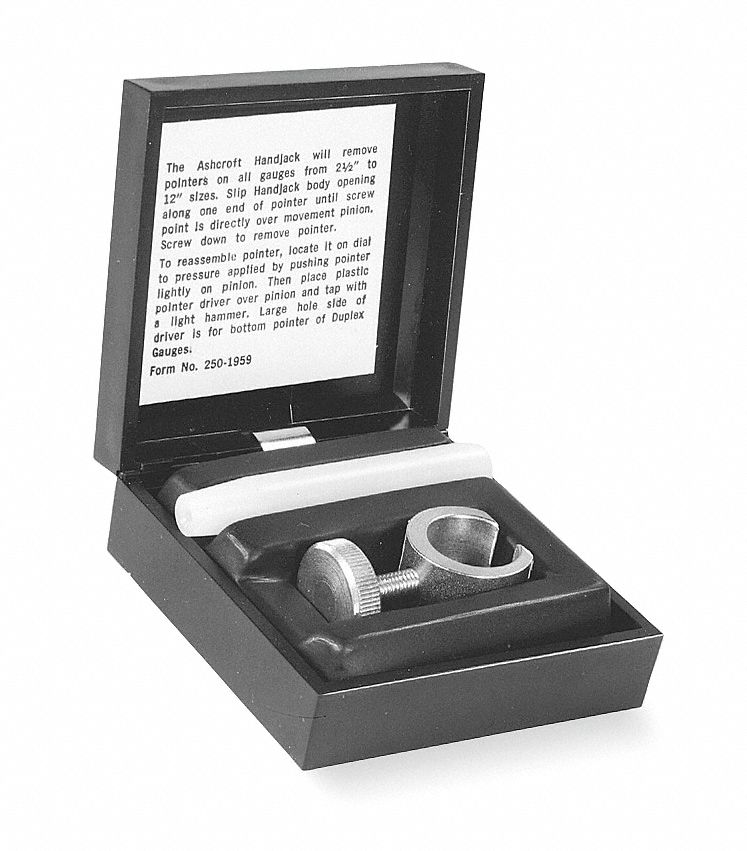 ASHCROFT Hand Jack Set: Hand Jack Set for Gauge Pointer Repair - 5WJ61 ...