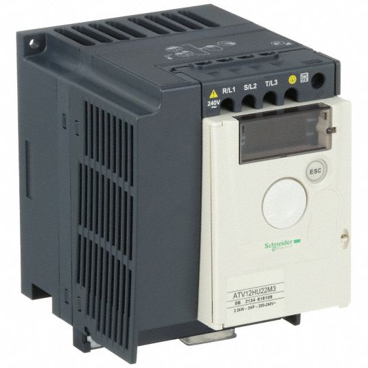 SCHNEIDER ELECTRIC, 200 to 240V AC, 3 hp Max Output Power, Variable ...