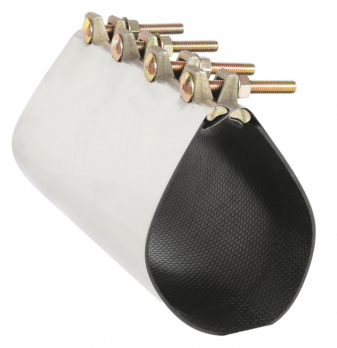 For 6 in Pipe, 12 in Overall Lg, Repair Clamp - 5WMT3|330-1312 - Grainger