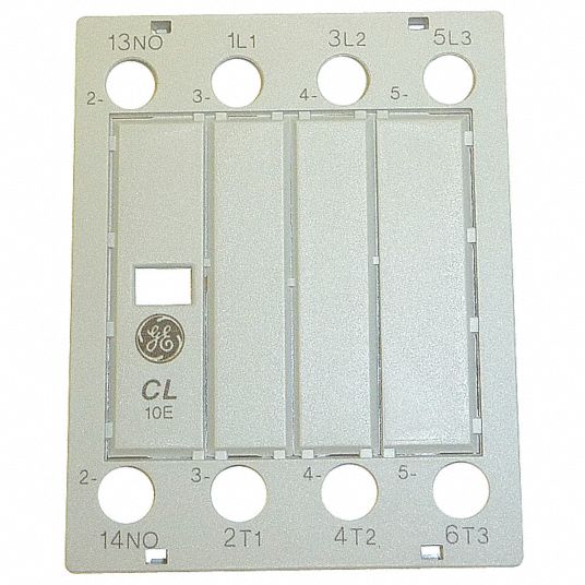 GE Plastic Contactor Cover, For Use With CL03,CL04, - Voltage - 5WMX0 ...