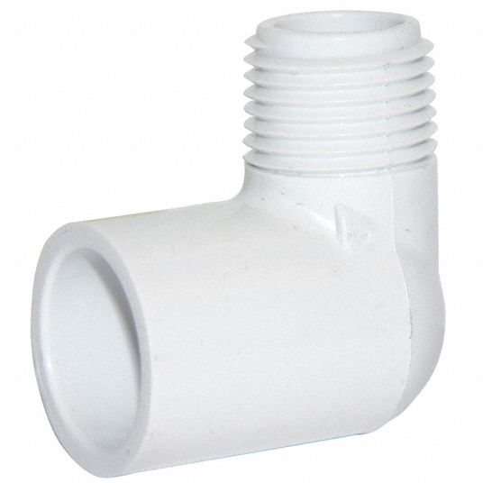 2 in x 2 in Fitting Pipe Size, Schedule 40, Elbow, 90 Degrees - 5WPE3 ...