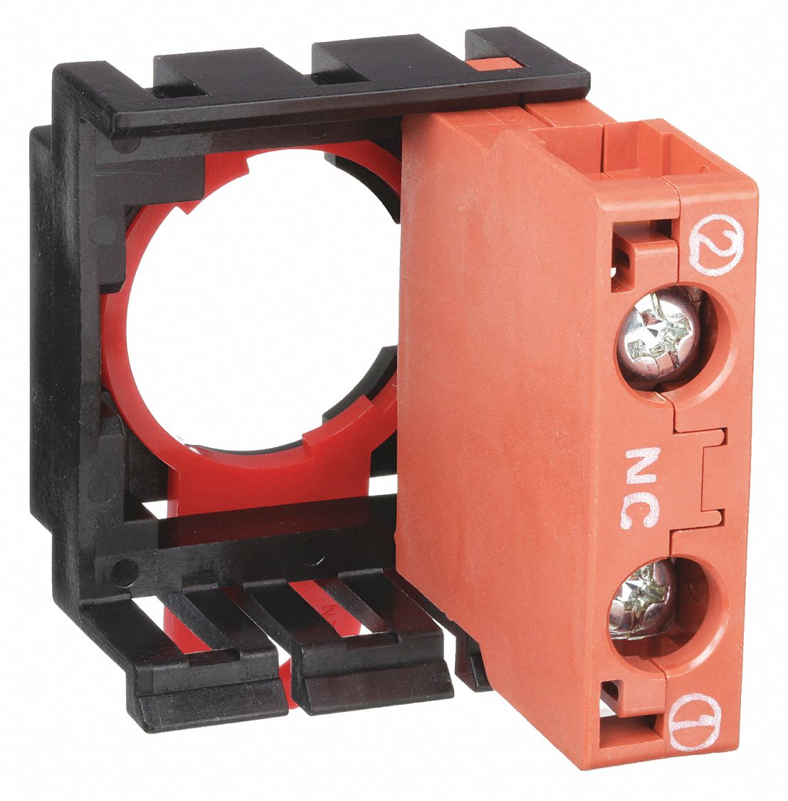 OMRON STI, 16 mm Panel Mounting Size, 1NC, Contact Block - 5WRD4|12010 ...