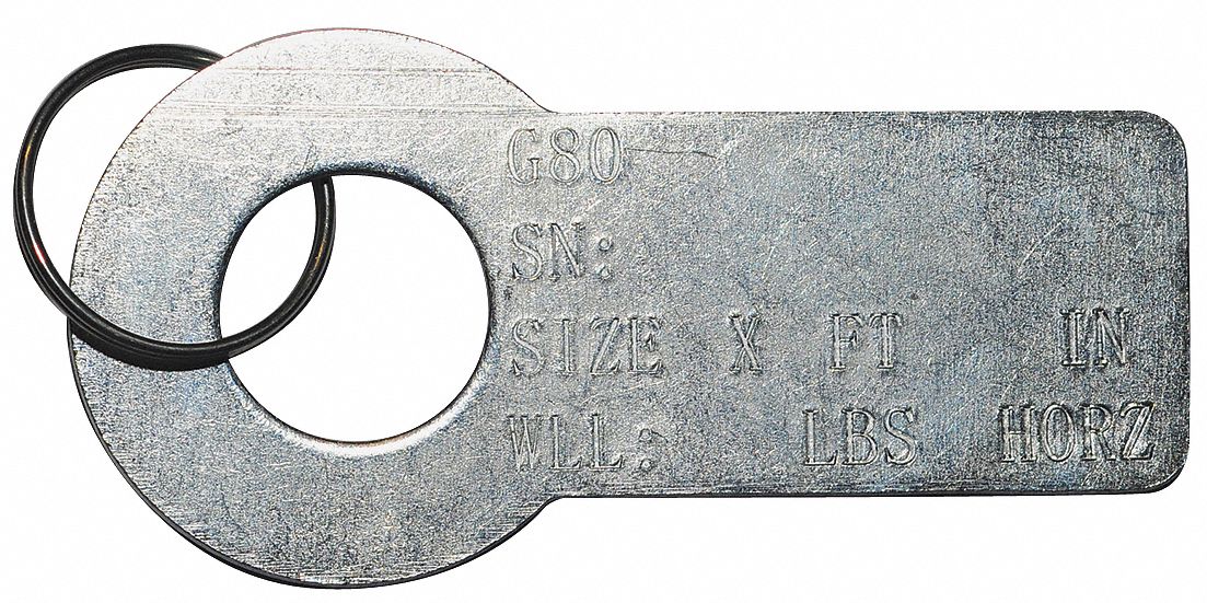 DAYTON, ID Tag, 99/100 in Inside Dia, ID Tag - 5WRU1|5WRU1 - Grainger