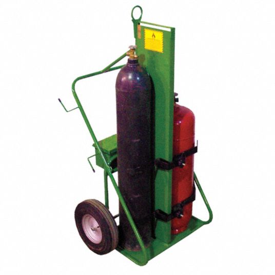 2 Cylinder Capacity, 780 lb Load Capacity, Firewall Welding Cylinder ...