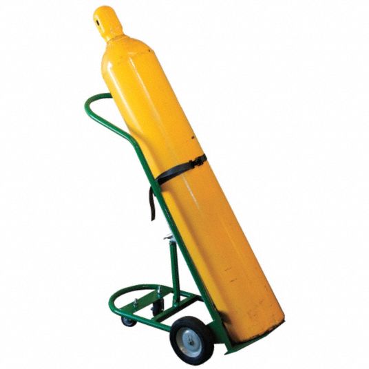SAFTCART Cylinder Truck, 250 lb Load Capacity - 5WXF7|250-2 - Grainger
