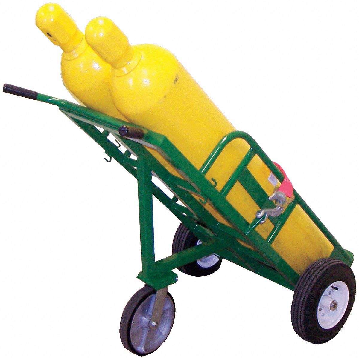 2 Cylinder Capacity, 890 lb Load Capacity, Ergonomic Tilt-Back Cylinder ...