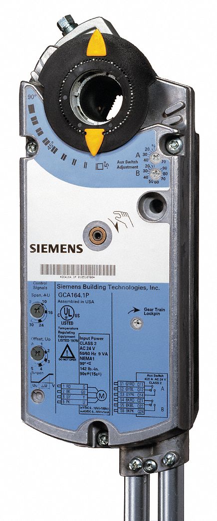 SIEMENS ACTUATOR,2 POSITION,120V - Electric Actuators - WWG5WYD7 ...
