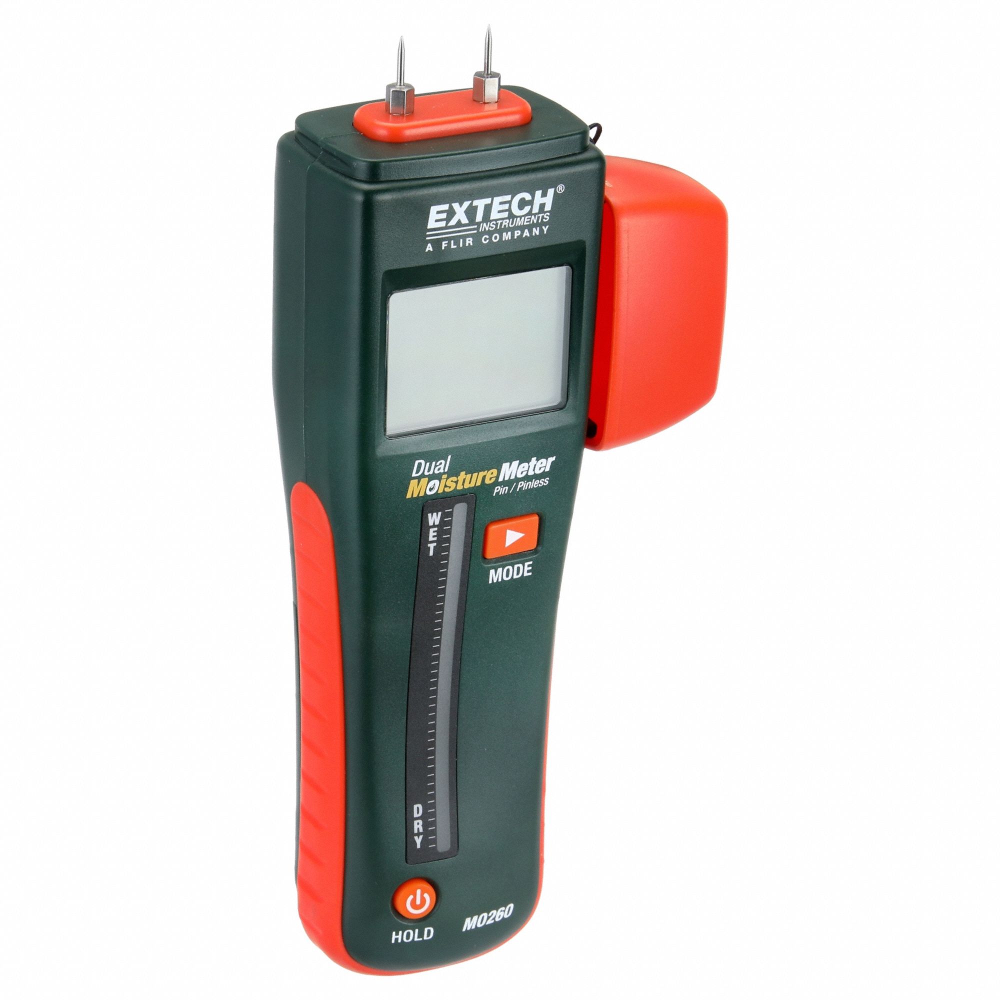 EXTECH, Digital, LCD with Backlight, Moisture Meter - 5WYT4|MO260 ...
