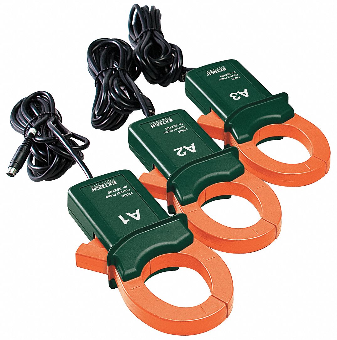 AC Clamp On Current Probe Set - Grainger