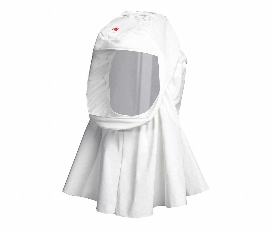 3M Capucha,Tam. Anillo d/Acollador,Bco - Capuchas y Cascos para ...