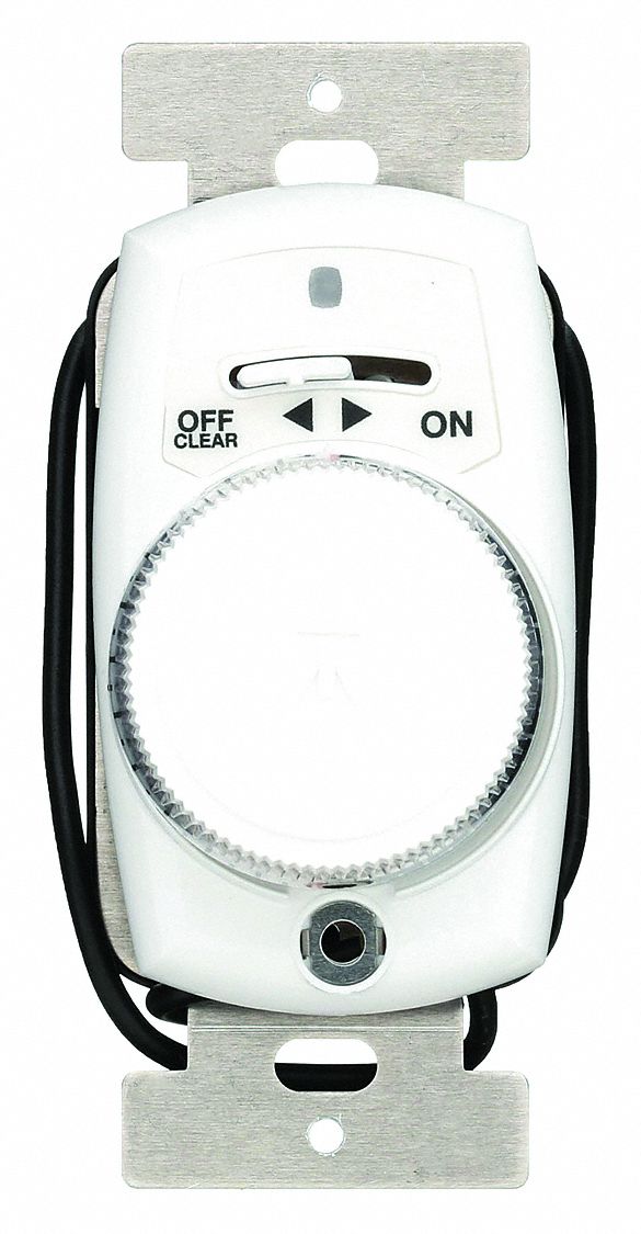 INTERMATIC, 24 hr Max, White, Wall Switch Timer - 5X410|EJ351C - Grainger