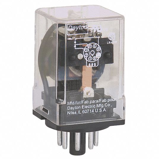 120V AC Coil Volts, 10A @ 277V AC Contact Rating - Relay, 10A @ 28V DC ...