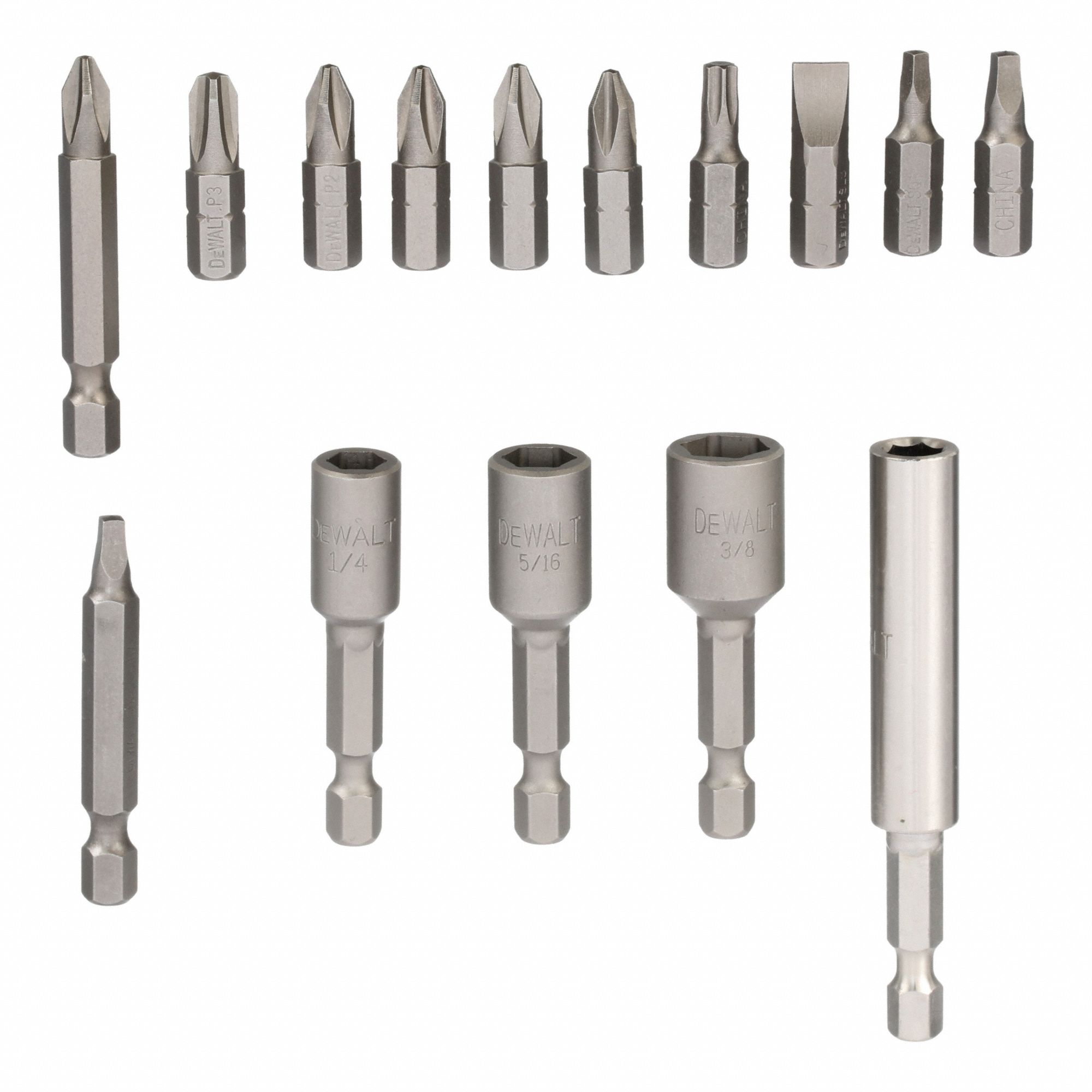 DEWALT, Bit Holders/Nutsetters/Screwdriver Bits, Not Impact Rated ...