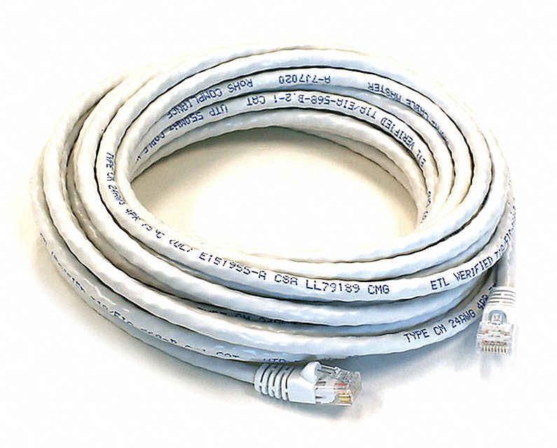 MONOPRICE, Unshielded, Cat 6, Voice and Data Patch Cord - 5XFH6|5024 ...