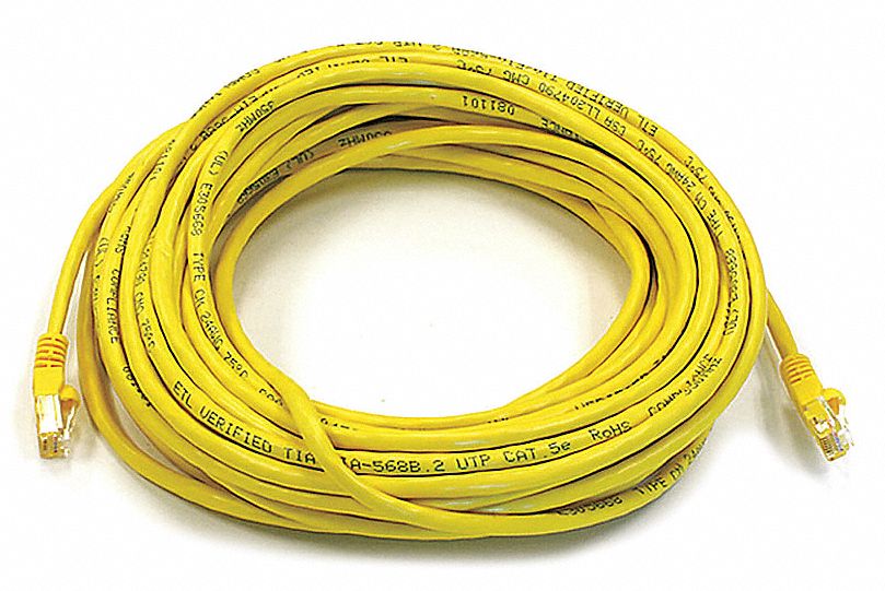 MONOPRICE, Unshielded, Cat 6, Voice and Data Patch Cord - 5XFJ6|2326 ...