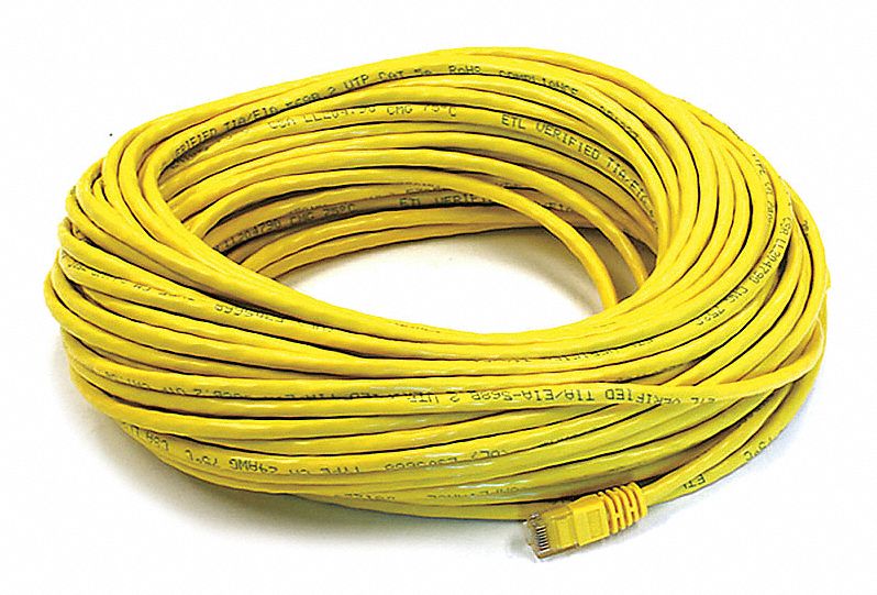 MONOPRICE, Unshielded, Cat 6, Voice and Data Patch Cord - 5XFK9|2332 ...