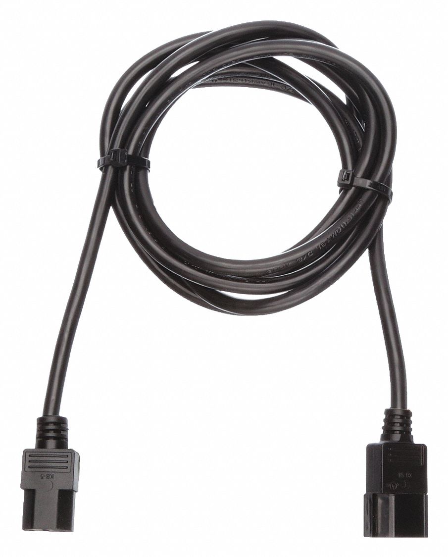 APPROVED VENDOR Cable de Alimentación de 10 pies, Amperaje Máx. 13 ...