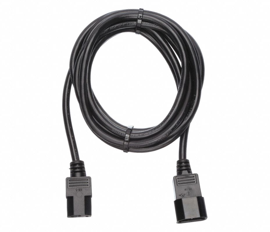 APPROVED VENDOR Cable de Alimentación de 10 pies, Amperaje Máx. 10 ...