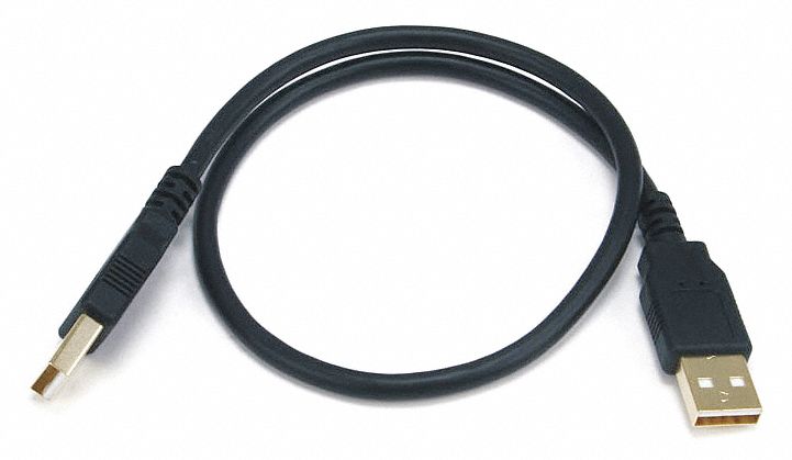 MONOPRICE Cable USB 2.0, Negro, 1.5 pies, USB A Macho a A Macho ...