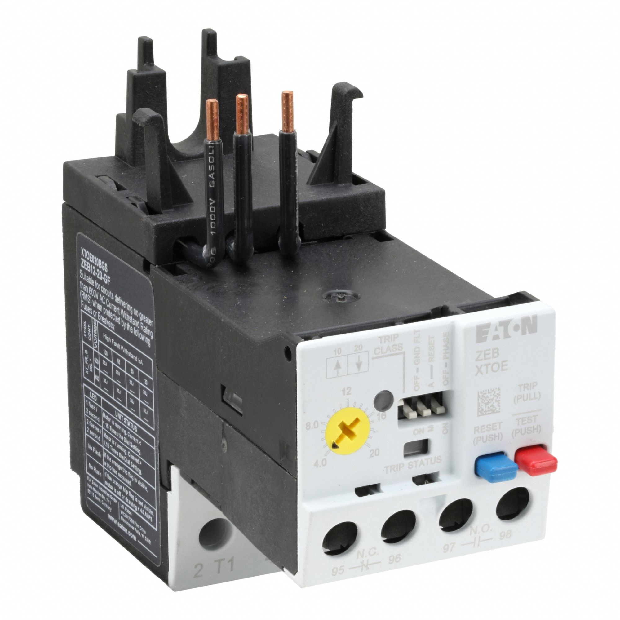 EATON, Electronic Protection, 3 Poles, Overload Relay - 5XHK8 ...