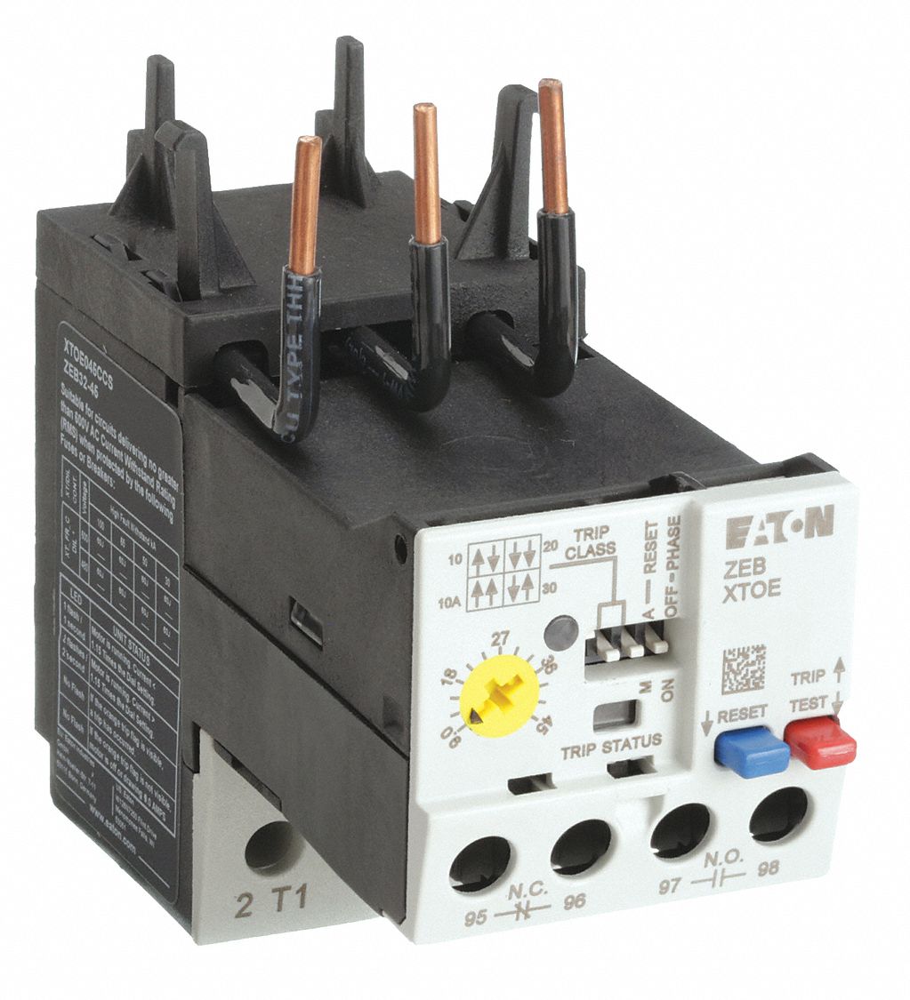EATON, Electronic Protection, 3 Poles, Overload Relay - 5XHL3 ...