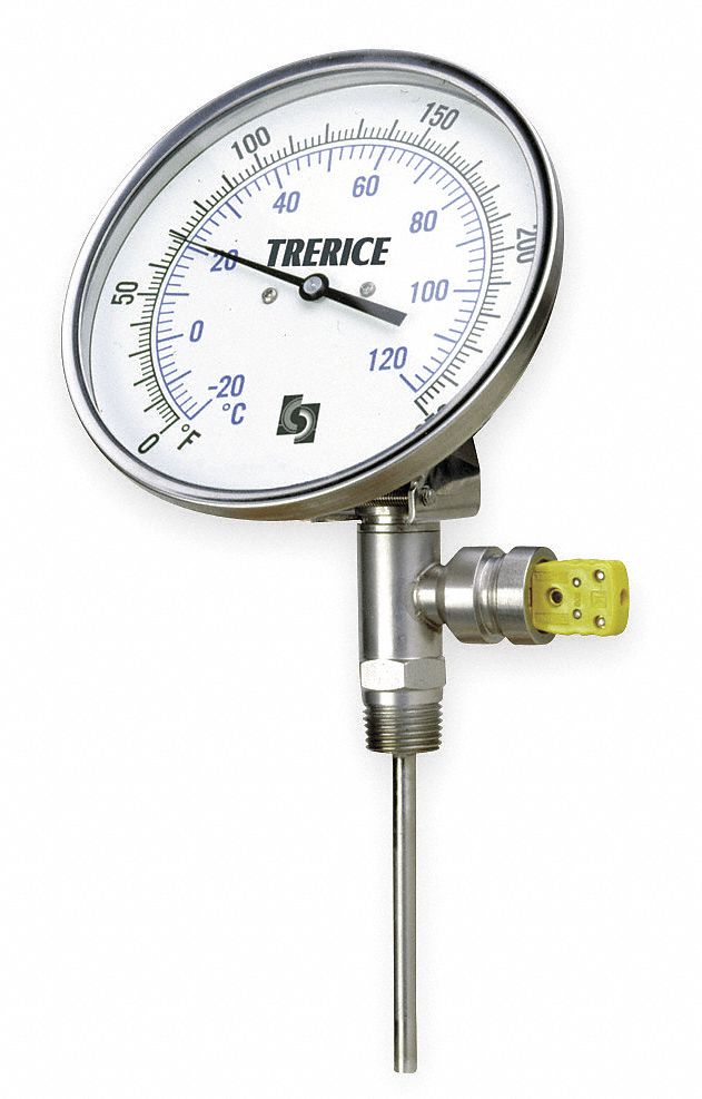 Thermometer, Stem Length 4 in - Grainger